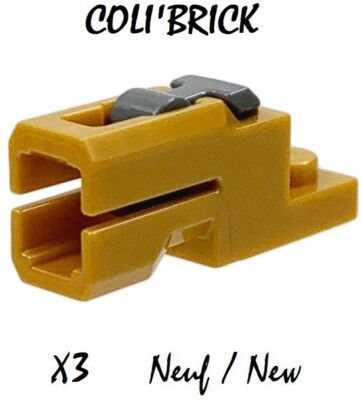 Lego 69754 - 3x Projectile Launcher 1x2 mini blaster shooter - Pearl ...