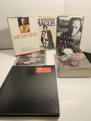 Pierre Trudeau Book Lot Of 5; The Northern Magus, Memoirs, Just Watch ...
