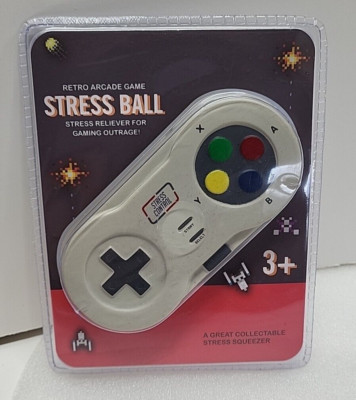 Retro Arcade Game Stress Ball Controller Fizz Creations NEW For Gaming ...