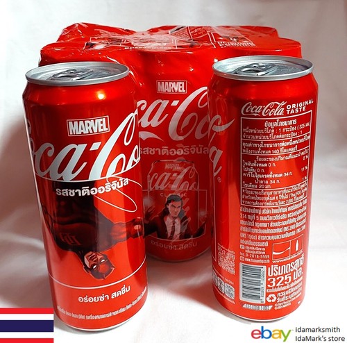 Empty COCA-COLA Coke Can THAILAND 325ml MARVEL UNIVERSE 2024 DAREDEVIL ...