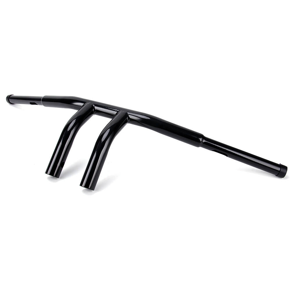 1-1/4" FAT 8" RISE PULLBACK T-BARS HANDLEBARS DRAG BARS FOR HARLEY ...