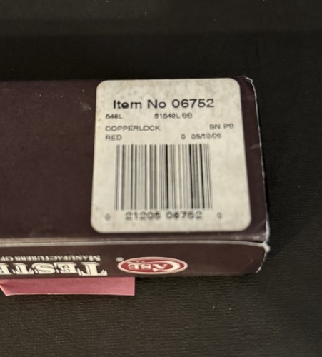 🔥 2006 Case XX 61549l Red Bone Large Copperlock Pocket Knife Artisans ...