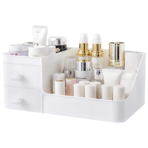 skin care organizer,Makeup Desk Organizer With Drawers,Countertop ...