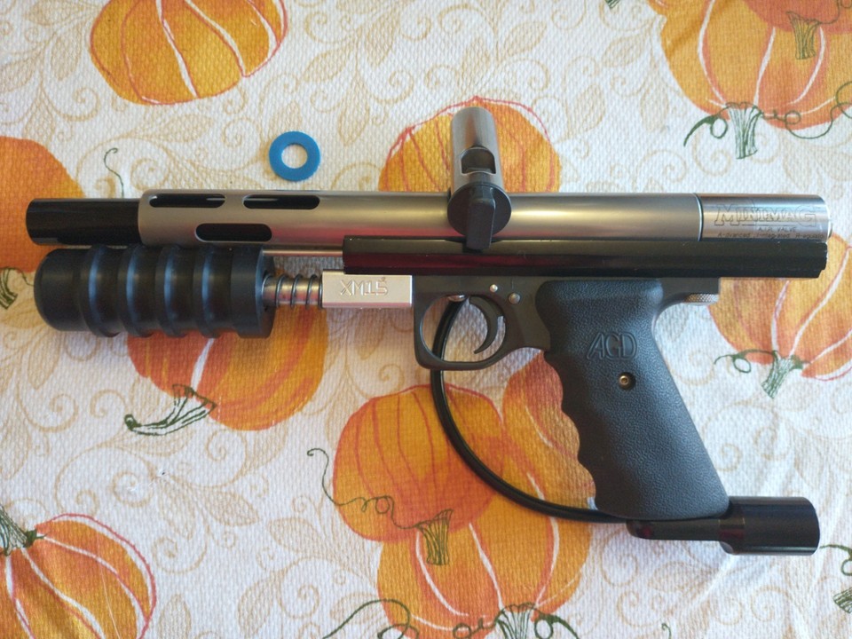 AGD Airgun Designs Pump/Semi Minimag Paintball Marker Gun Automag ...