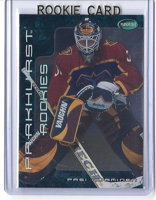 2001-02 PARKHURST MARK HARTIGAN RC ITG IN THE GAME ROOKIE #303 ...