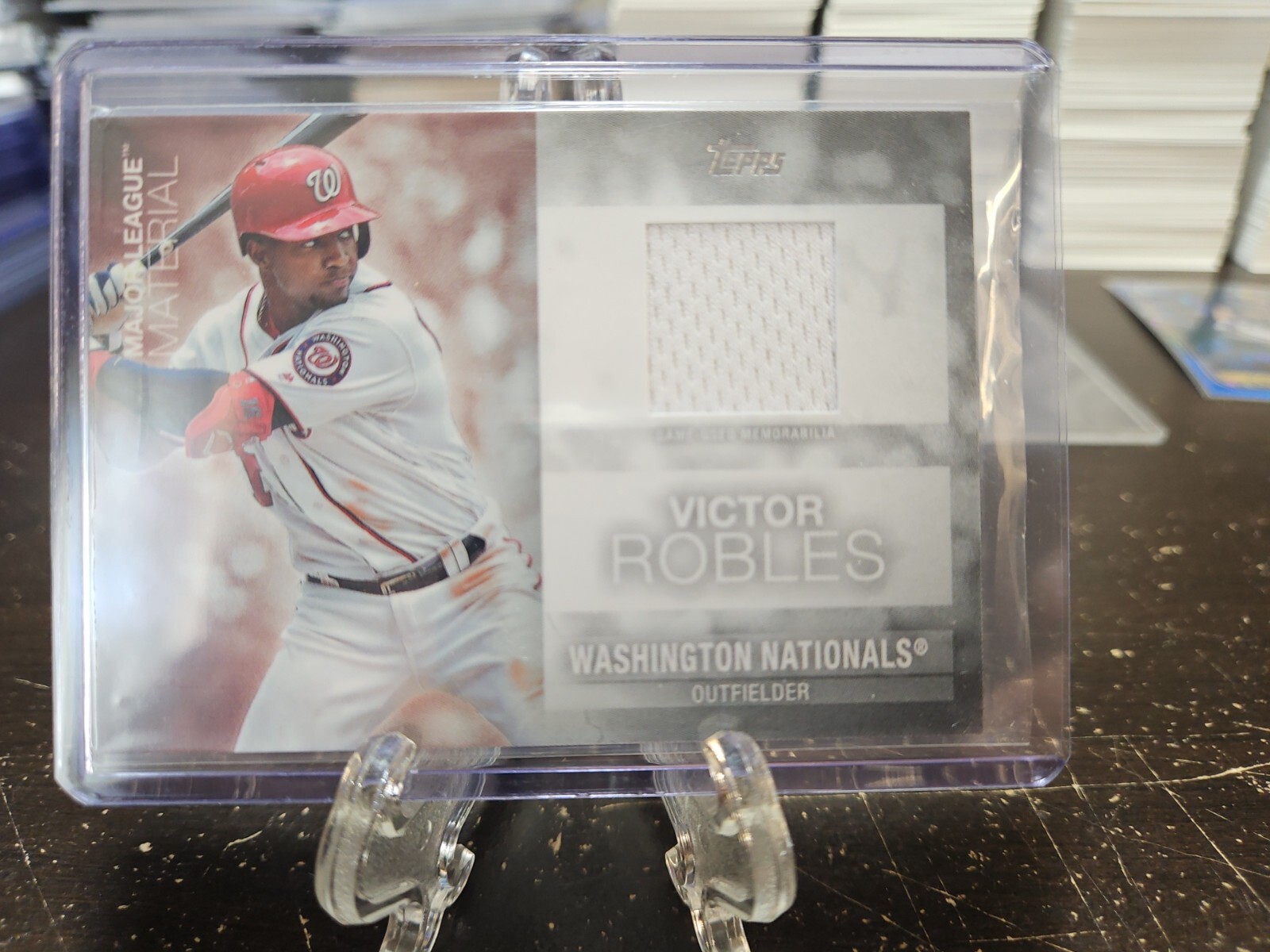 2020 Topps Victor Robles Game Used Jersey Relic Nationals | eBay