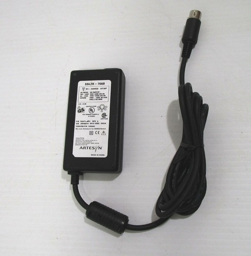 ARTESYN SSL20-7660 Ac Adapter 5-Pin DIN 12V-5V 704875-491 | eBay