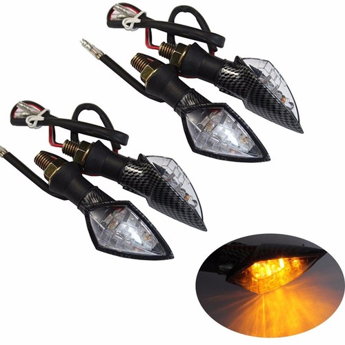 4 x Motorcycle LED Turn Signal Light Indicators Blinkers for Yamaha YZF ...
