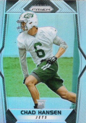2017 PANINI SILVER PRIZM CHAD HANSEN RC #277 JETS | eBay