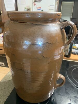 Vintage alabama pottery Churn | eBay