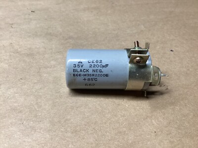 Capacitor 35v 2200uf CE62 #123F131PR6*CO | eBay