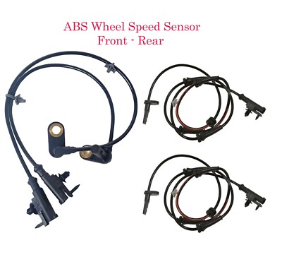 2006-2010 Infiniti M35 M45 Set ABS Wheel Speed Sensor Front/Rear | Left ...