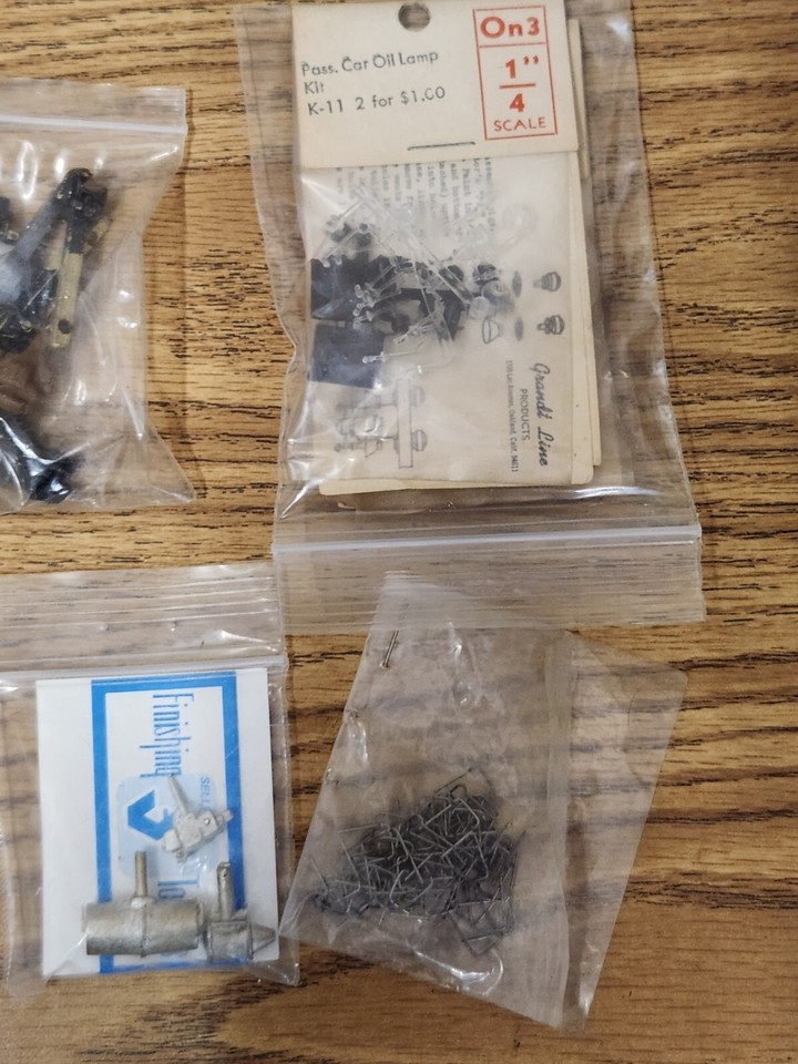 Big Lot Of HO Scale Train Parts Detail Associates Details West & More ...