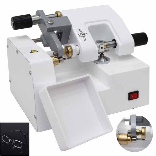 110V 16mm Optical Lens Cutter Cutting Milling Trimming Machine Eyeglass ...