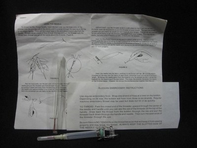 Mini Punch Needle Tool with Needle Threader Pack & Instructions ...