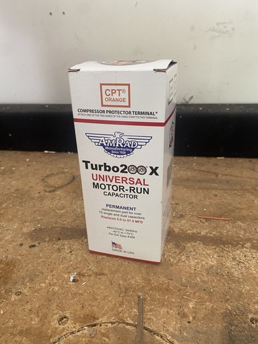 Amrad Turbo 200X Universal Motor Run Capacitor 97.5 Mfd | eBay