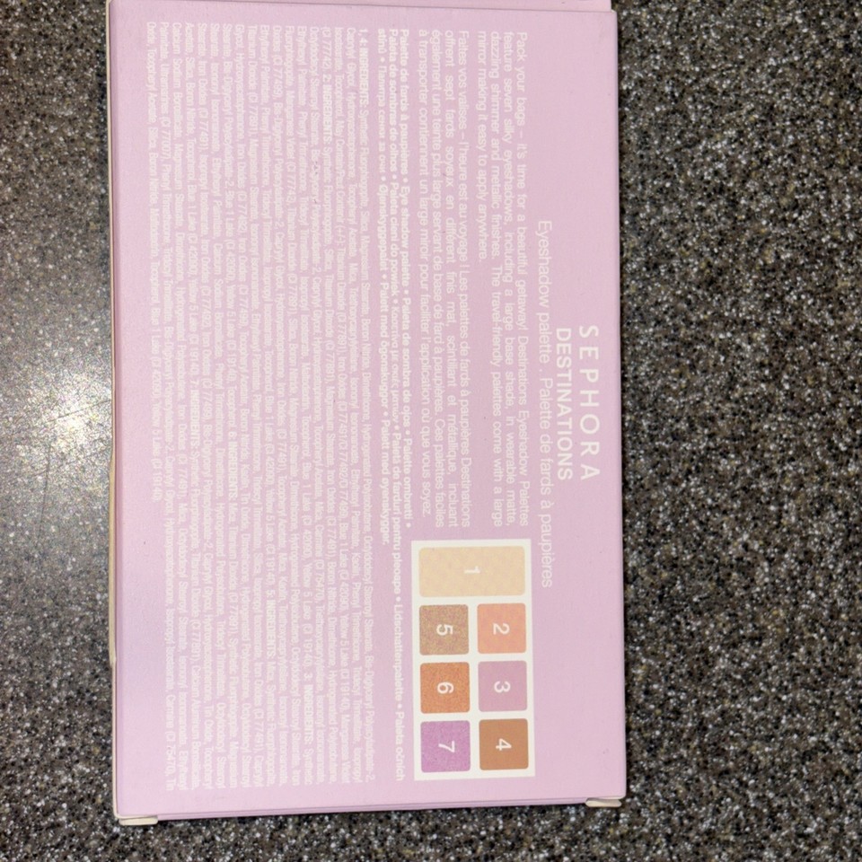 Sephora Destinations ISLAND HOPPING Eyeshadow Palette New in Box ...
