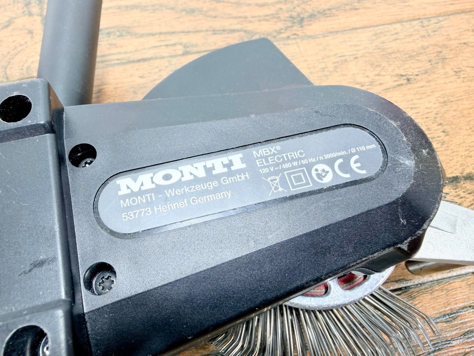 Monti Bristle Blaster Corded Electric 120V Surface Preparation Tool ...