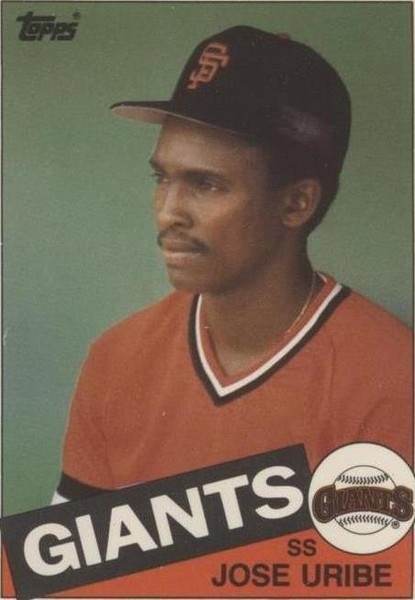 1985 Topps Traded - #125T Jose Uribe (RC) for sale online | eBay