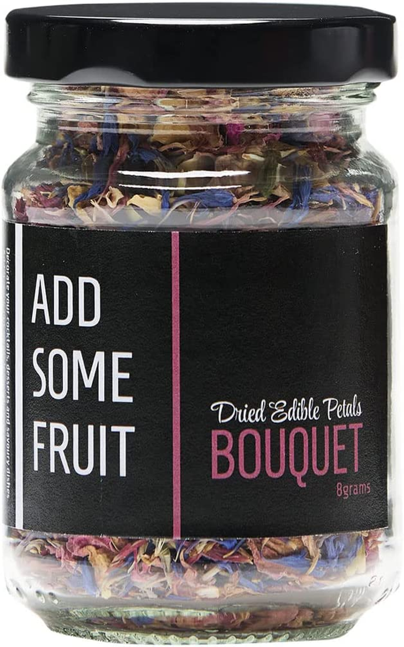 ADD SOME FRUIT - DRIED EDIBLE PETALS BOUQUET - 8G Jar | eBay