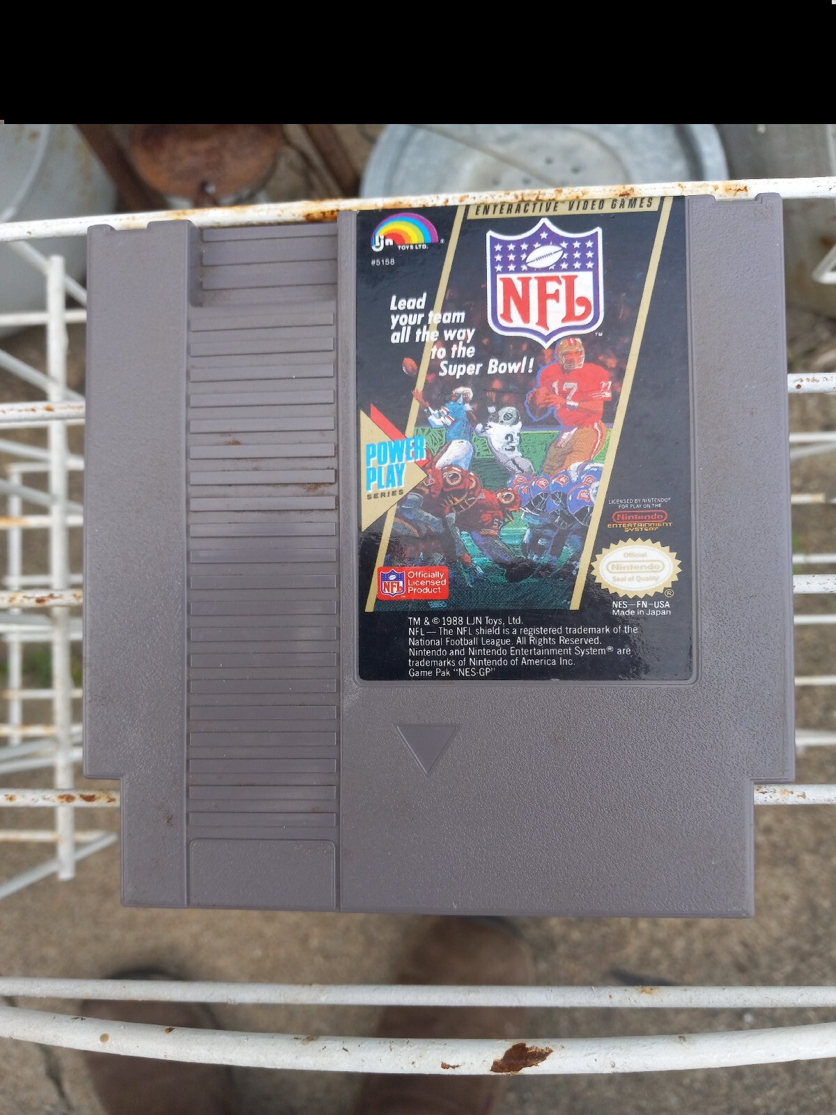 NFL Power Play Series Football (Nintendo Entertainment System, 1990 ...