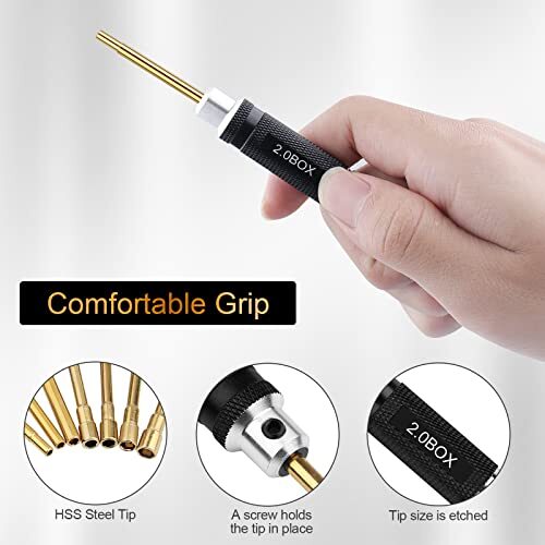 RC Tools Kit 7PCS Hex Nut Screwdriver Set with 5.0/4.5/4.0/3.5/3.0/2.5 ...