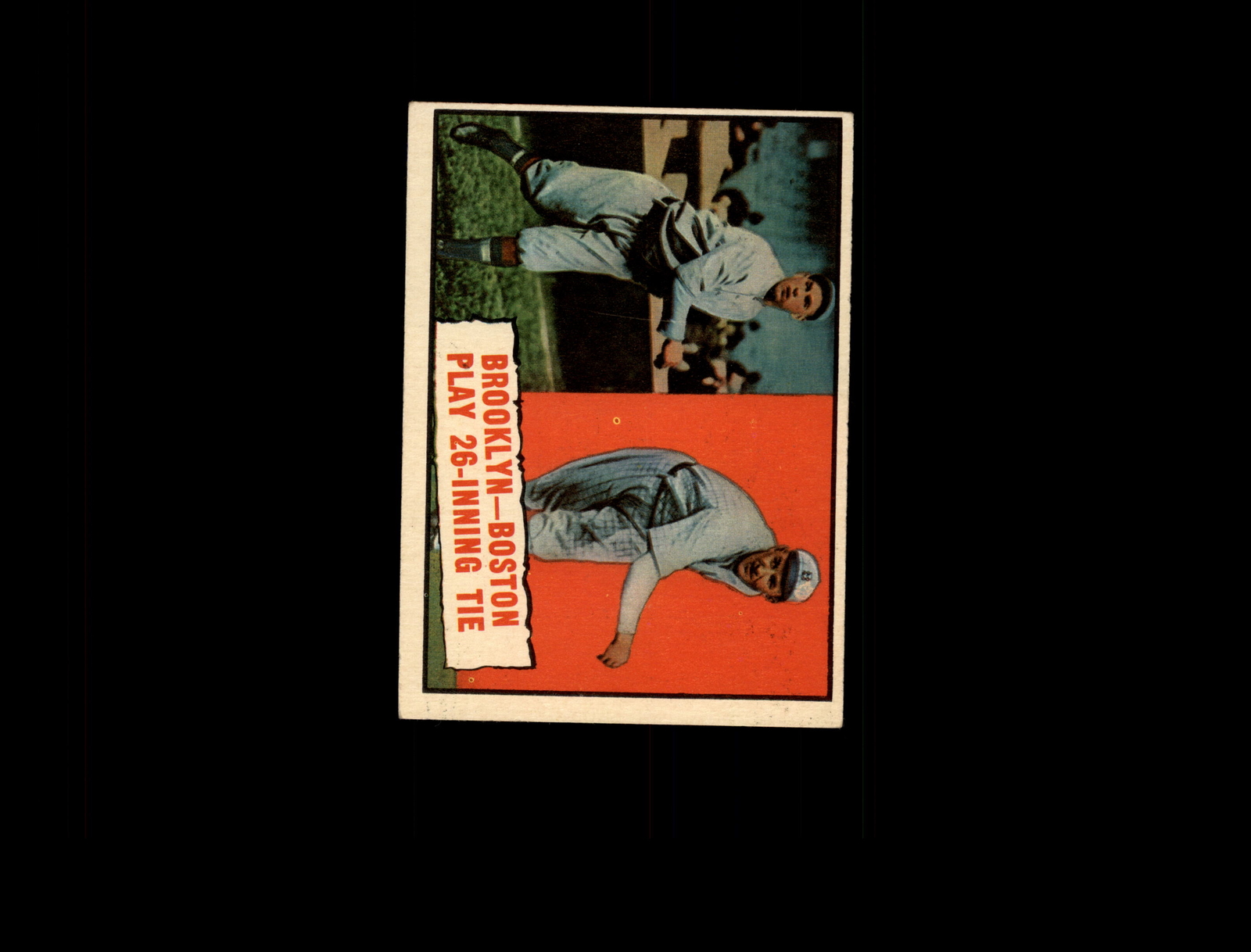 1961 Topps 403 26 Inning Tie Joe OeschgerL/Leon Cadore VG-EX #D544877 ...