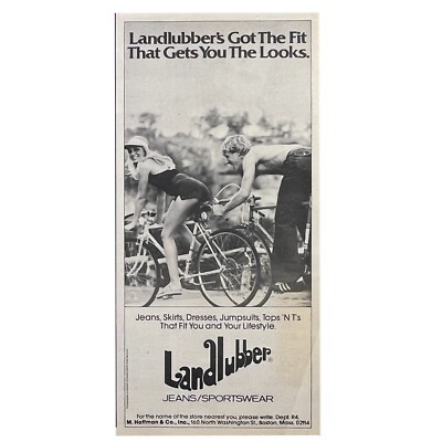 Landlubber Jeans Sportswear Print Ad 1977 Vintage 70s Retro Apparel ...