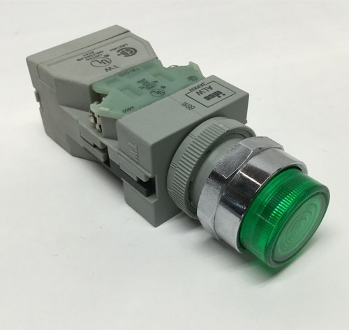 Idec ALW Illuminated Pushbutton Switch, Green, w/TW-T246 Transformer 240VAC | eBay