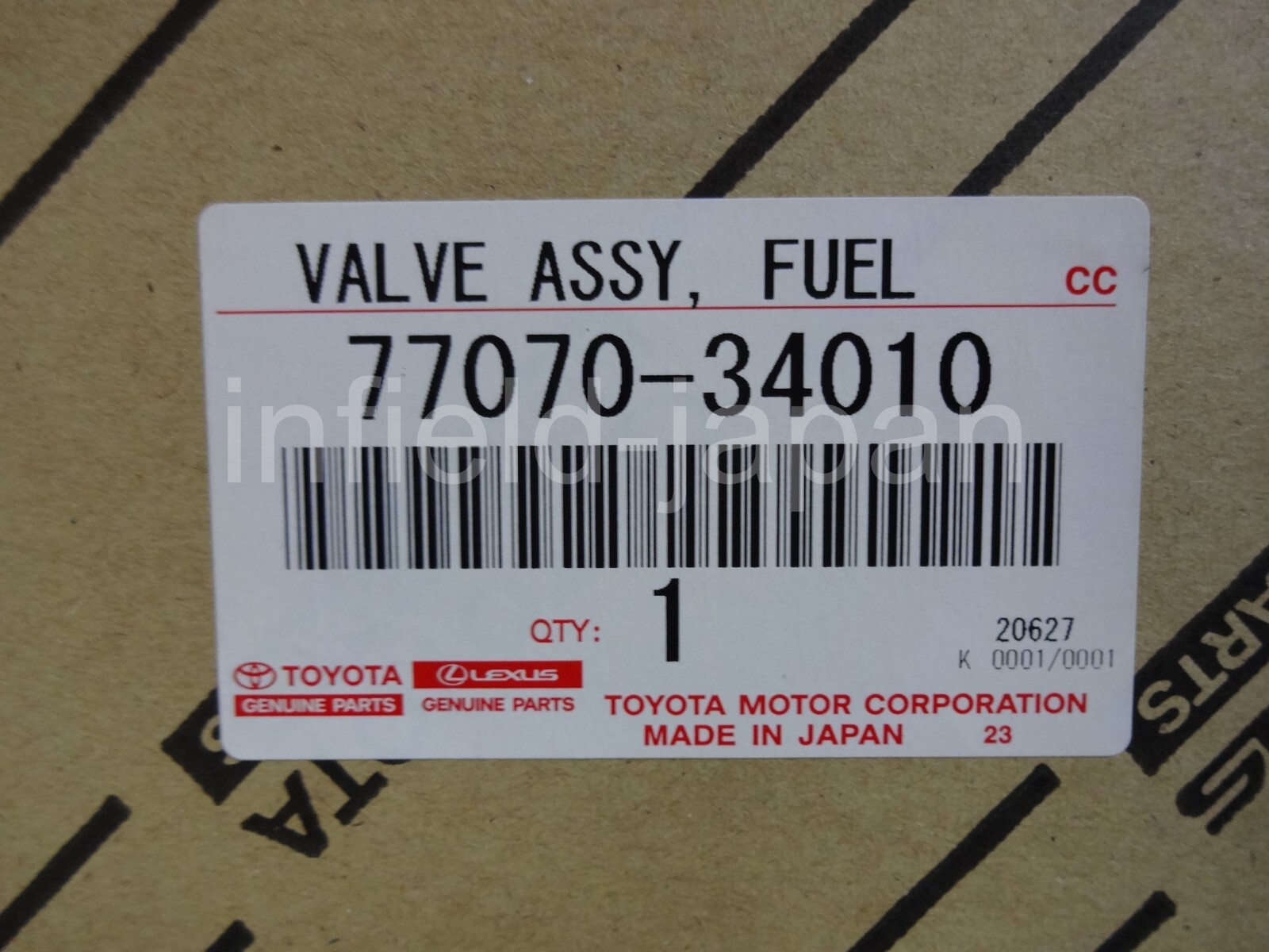 Genuine Toyota 2010-2017 SEQUOIA TUNDRA Fuel Tank Reservoir Valve 77070 ...