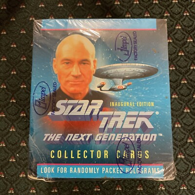 1992 STAR TREK THE NEXT GENERATION COLLECTOR CARDS INAUGURAL EDITION ...
