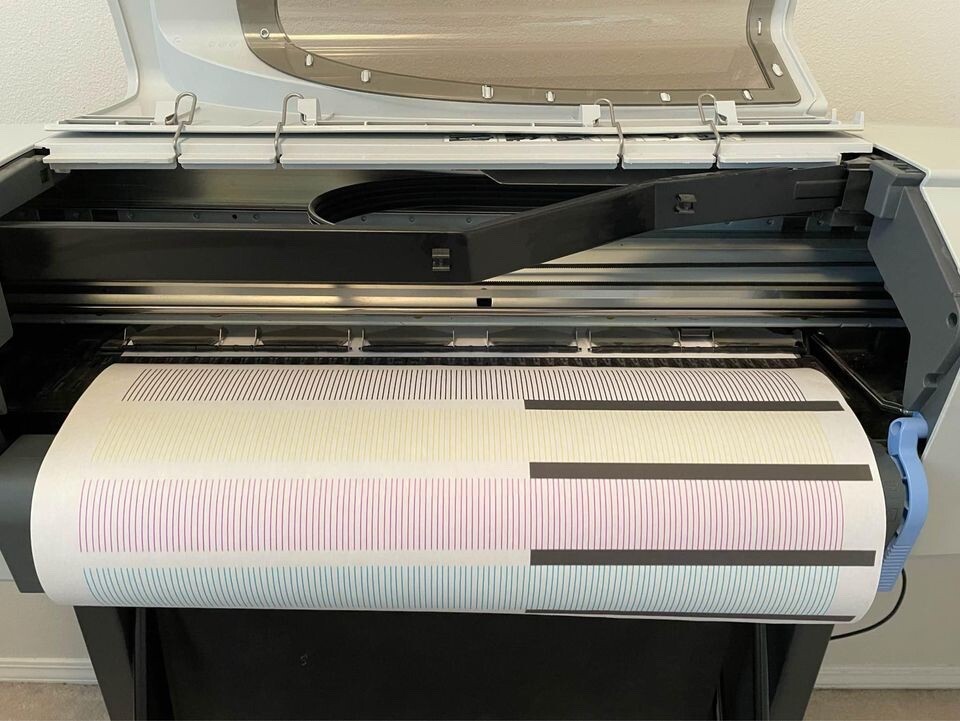 Plotter Printer - HP DesignJet 510 - Serial No. SG08R31008 - Product No ...
