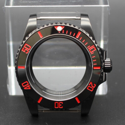 40mm Watch Cases PVD electroplating Fit Nh35 Nh36 Eta 2824 Miyota 8215 ...