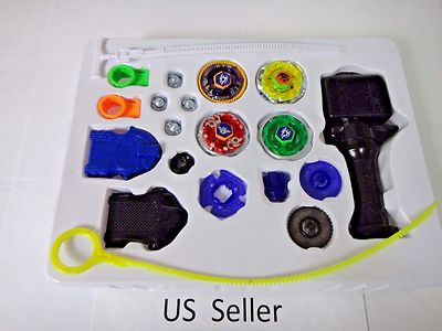 Beyblade Metal Master Fusion fight Launcher Grip rare toy top set 4D US ...