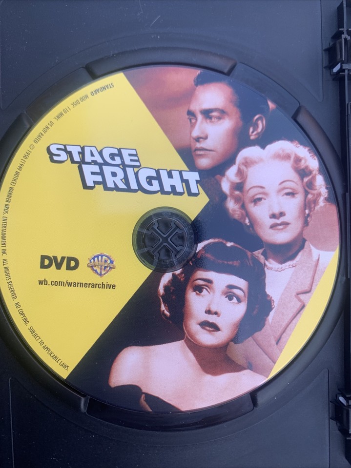 Stage Fright (DVD-R, 1950) Warner Archive Collection - Alfred Hitchcock ...