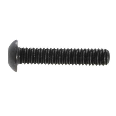 #4-40 TPI x 3/4" UNC Button Socket Screw 10.9 (1/16" Key) Plain Black ...