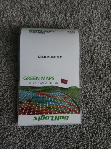 Brand NEW Yardage Book- Deer Ridge G.C. GolfLogix | eBay