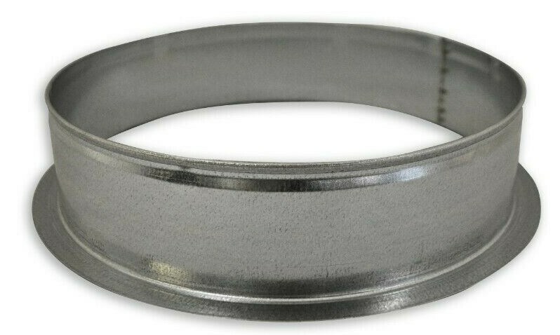 100 - 630mm Metal Ducting Spigot, Ventilation, Grow room, Hydroponics ...