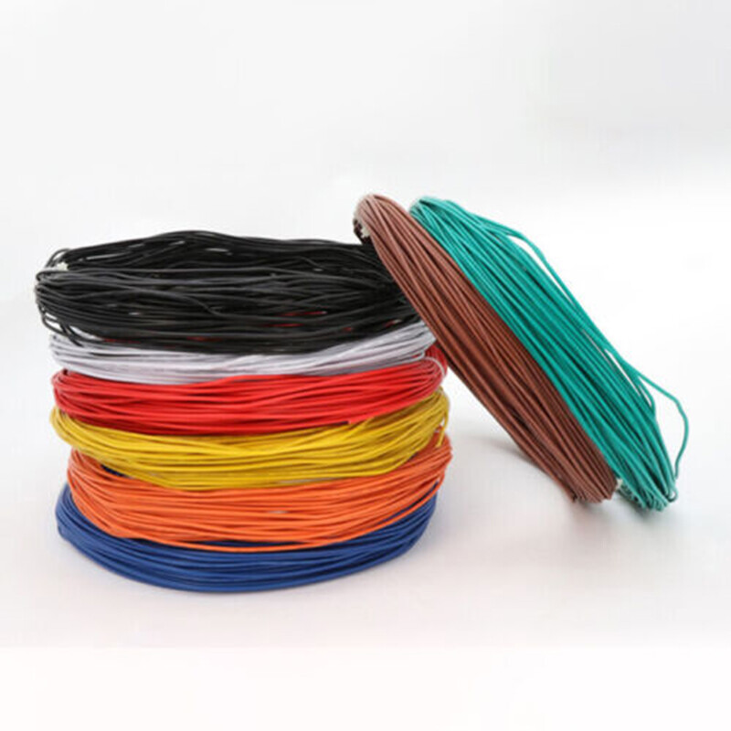 Tinned Copper Single Stranded Single Core 18AWG-26AWG Electronic Wire ...