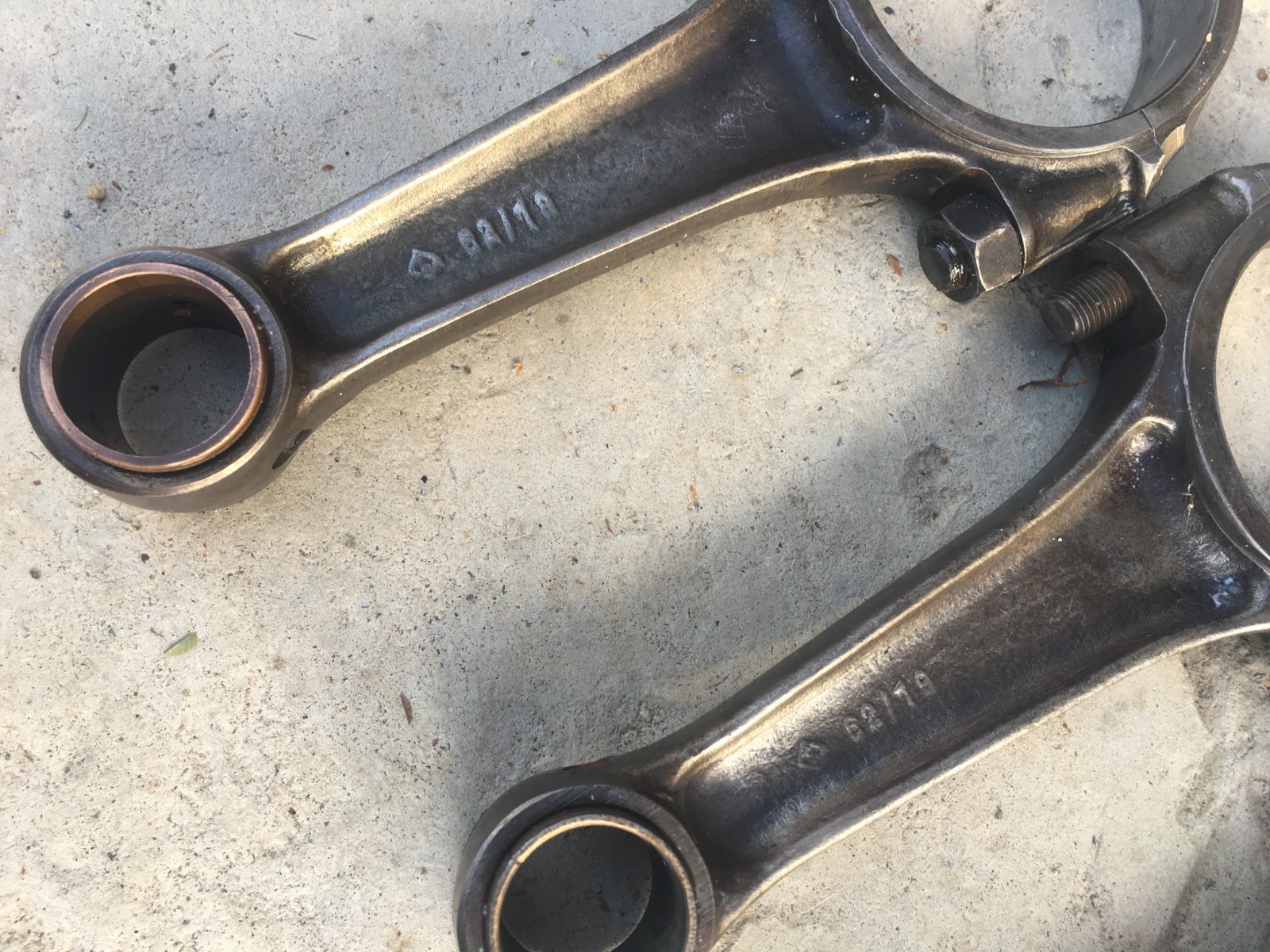 Porsche 356 912 Connecting Rods (4) Set 2 616 103 101 00 | Vintage Part