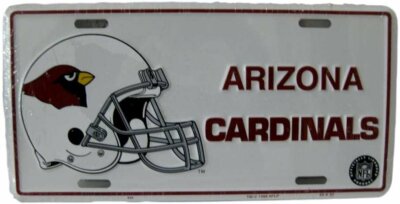 Arizona Cardinals Metal License Plate | eBay