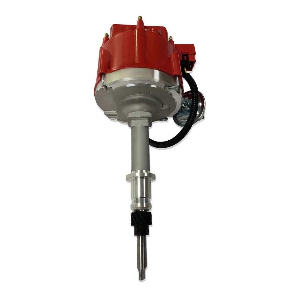 For Chevy Inline 6 Cylinder 230 250 292 65K Coil HEI Distributor Red ...