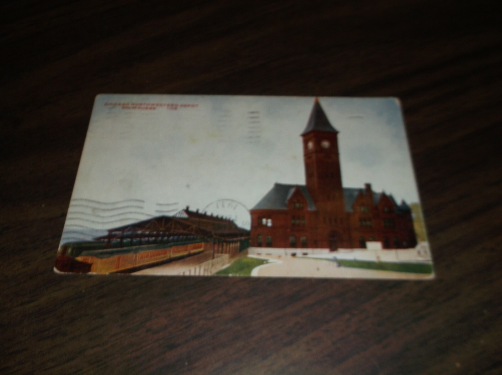 1911 C&NW CHICAGO & NORTH WESTERN MILWAUKEE, WISCONSIN DEPOT USED ...