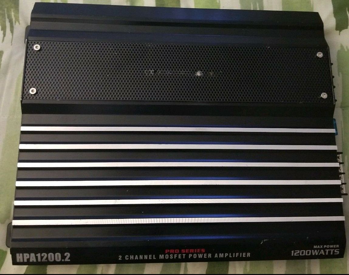 hitron hpa1200.2 amplifier 1200 Watts 2 Channel amp | eBay