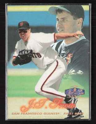1998 Flair Showcase #102 J.T. Snow Flair Showcase Row 2 Giants (Z) | eBay