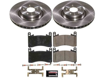Front Brake Pad and Rotor Kit For 21-25 Acura TLX Type S PMC Edition ...