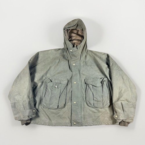 CC Filson Jacket Adult XL Green Style 1437 Wax Wading Fly Fish Hunting ...