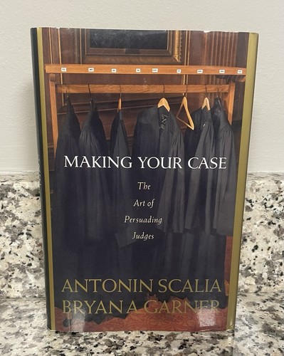 Antonin Scalia HAND SIGNED Supreme Court Justice Autograph; Making Your ...