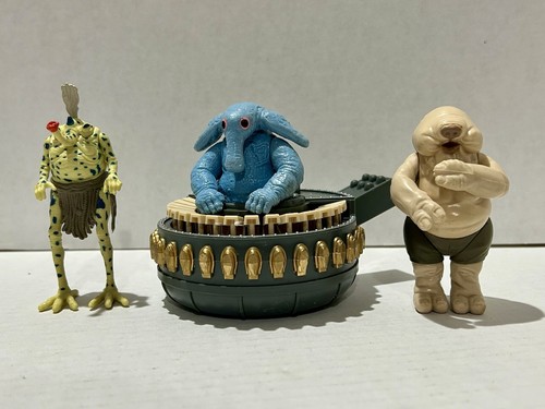 Lot Original Vintage Star Wars Max Rebo Band Action Figures 1983 ROTJ ...
