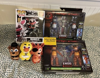 Five Nights at Freddy’s 2 BUNDLE Endo Series Figures + Mangle + Mini ...